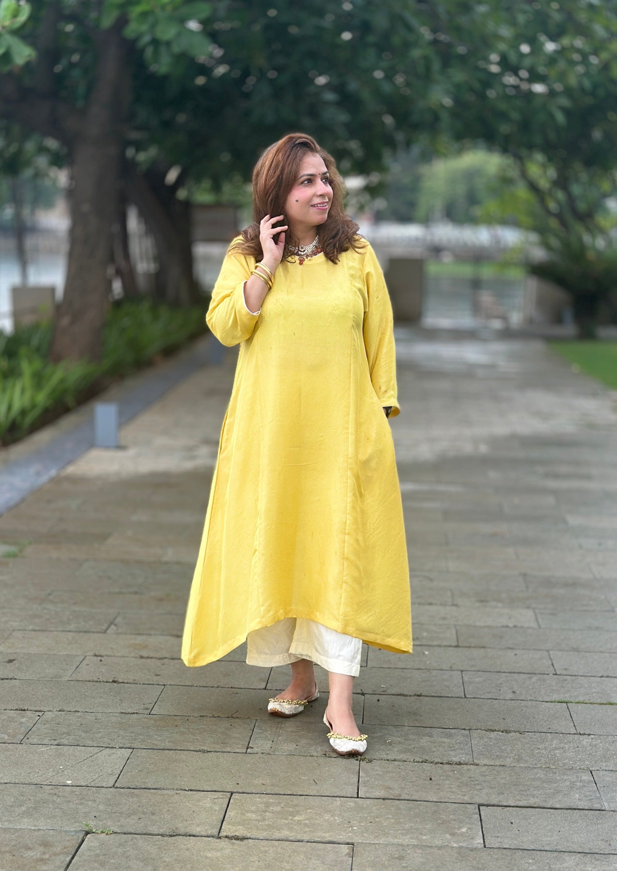 Silk Kurta Set – Elegant Suit, Ethnic Co-Ords & Palazzo Sets– muddnme